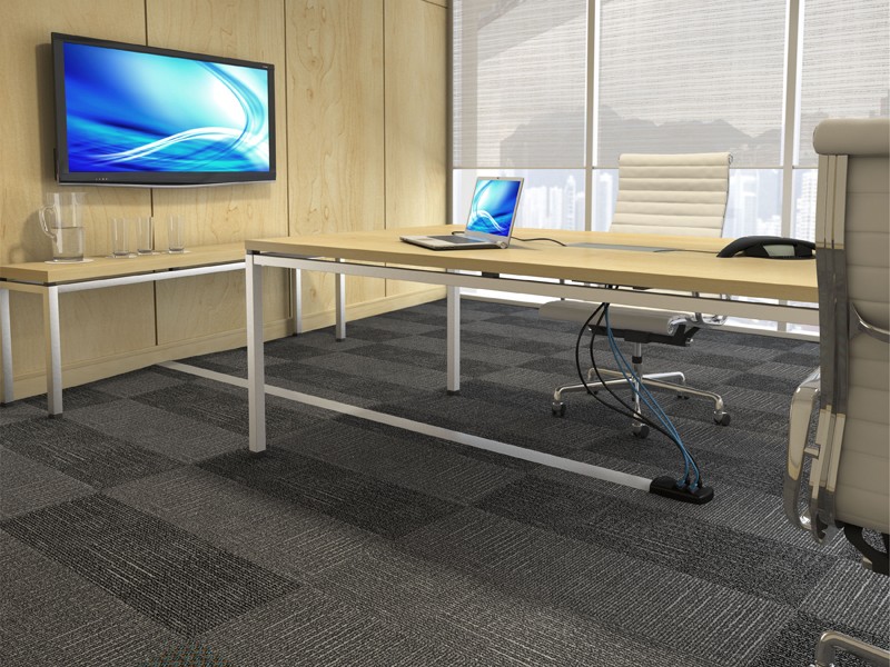 Connectrac In-Carpet Wireway - Sheppard's Business Interiors