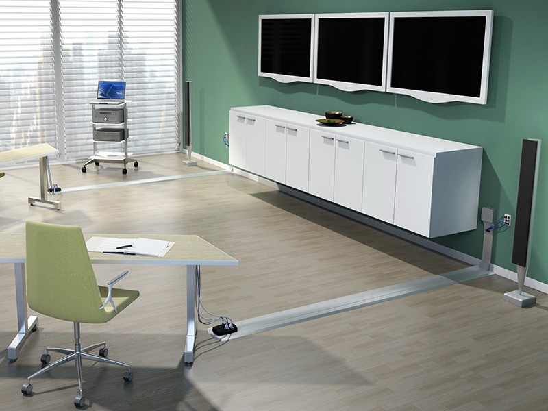 Connectrac On-Floor Wireway - Sheppard's Business Interiors