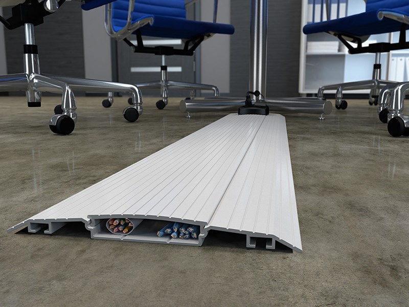 Connectrac On-Floor Wireway - Sheppard's Business Interiors