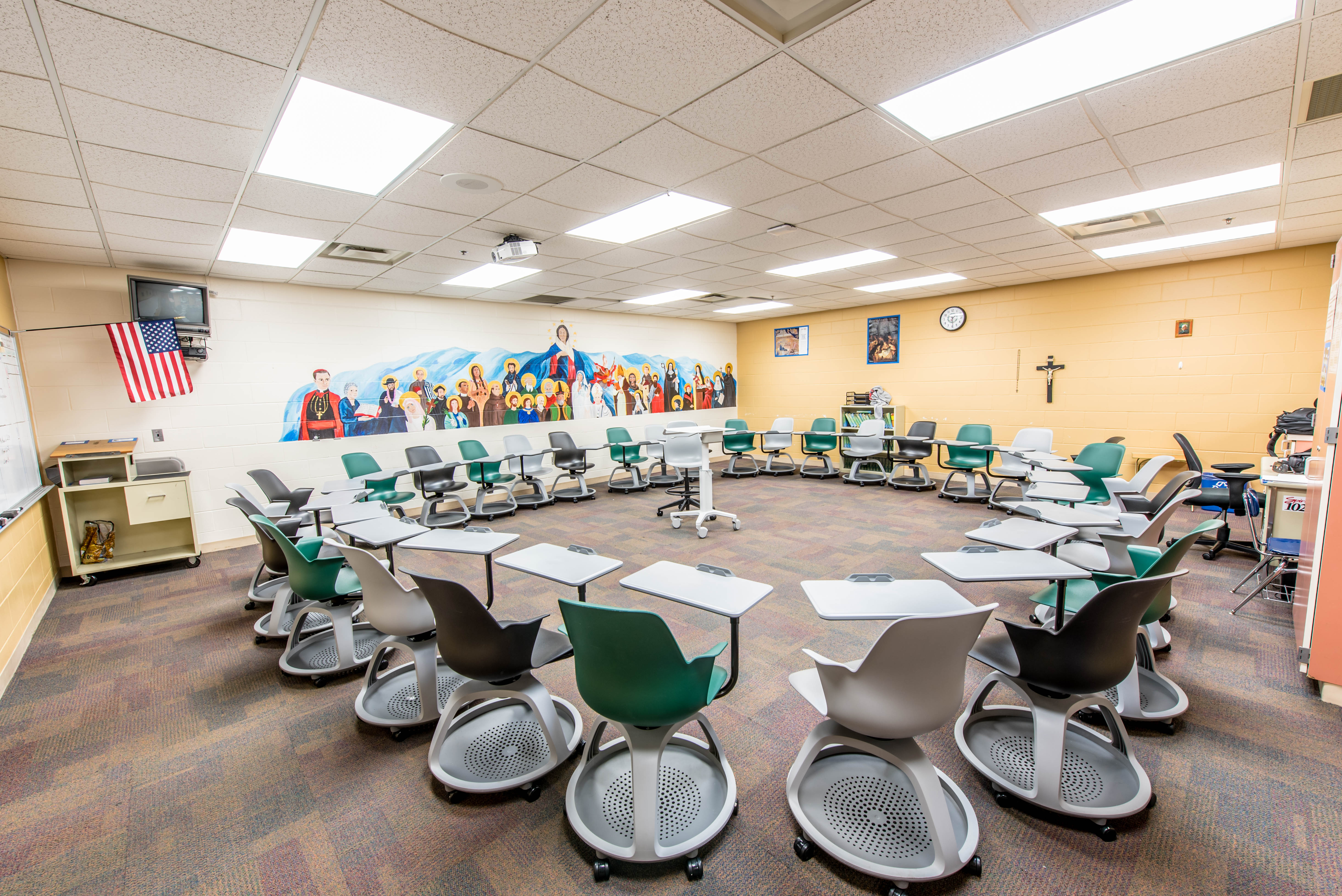 Skutt Catholic High School - Sheppard's Business Interiors